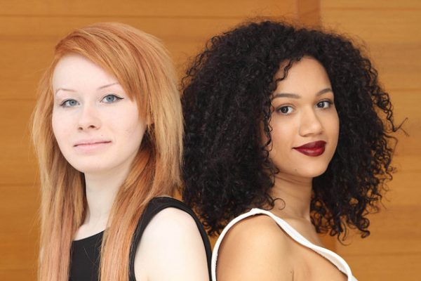 Sisters Lucy And Maria Aylmer Are Twins
